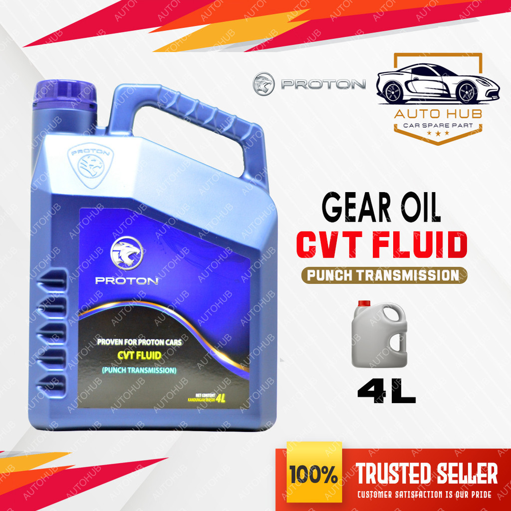 Proton Gear Oil ATF CVT Minyak Gearbox Auto Wira Saga Persona Waja X50 ...