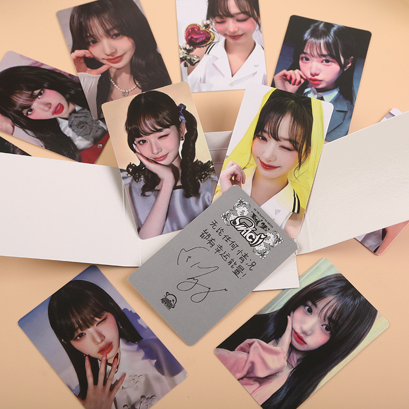 New Kpop Idol IVE SWITCH Album Photo Card Yujin Gaeul Wonyoung LIZ Rei ...