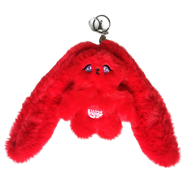 Kpop Idol GIDLE Plush Doll Keyring (G)I-DLE YUQI Same Style Red Rabbit ...