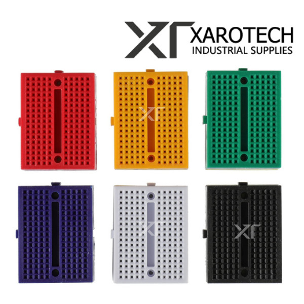 Mini Breadboard Normal/Stackable SYB-170 47x35mm 170 Hole Point ...
