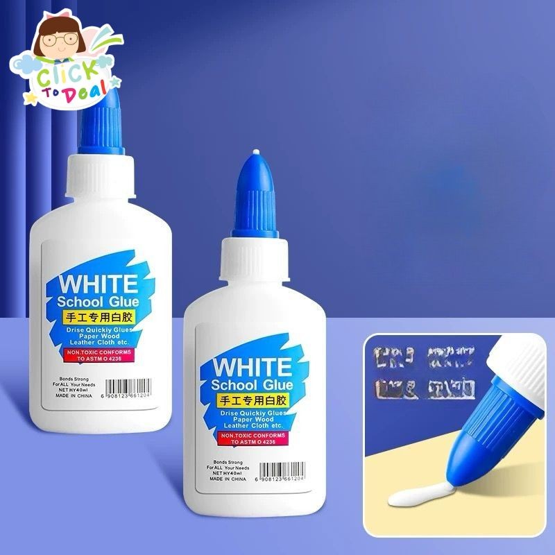 CTD Latex White Glue Gum Putih Fast Dry Glue Gum Kayu Craft Glue ...