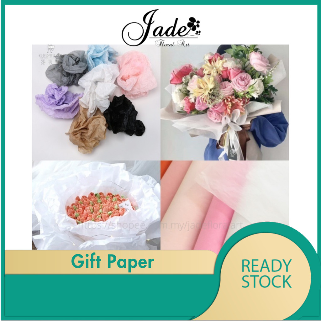 40PCS SYDNEY WRAPPING PAPER / GIFT PAPER / SYDNEY PAPER FLOWER WRAPPING ...