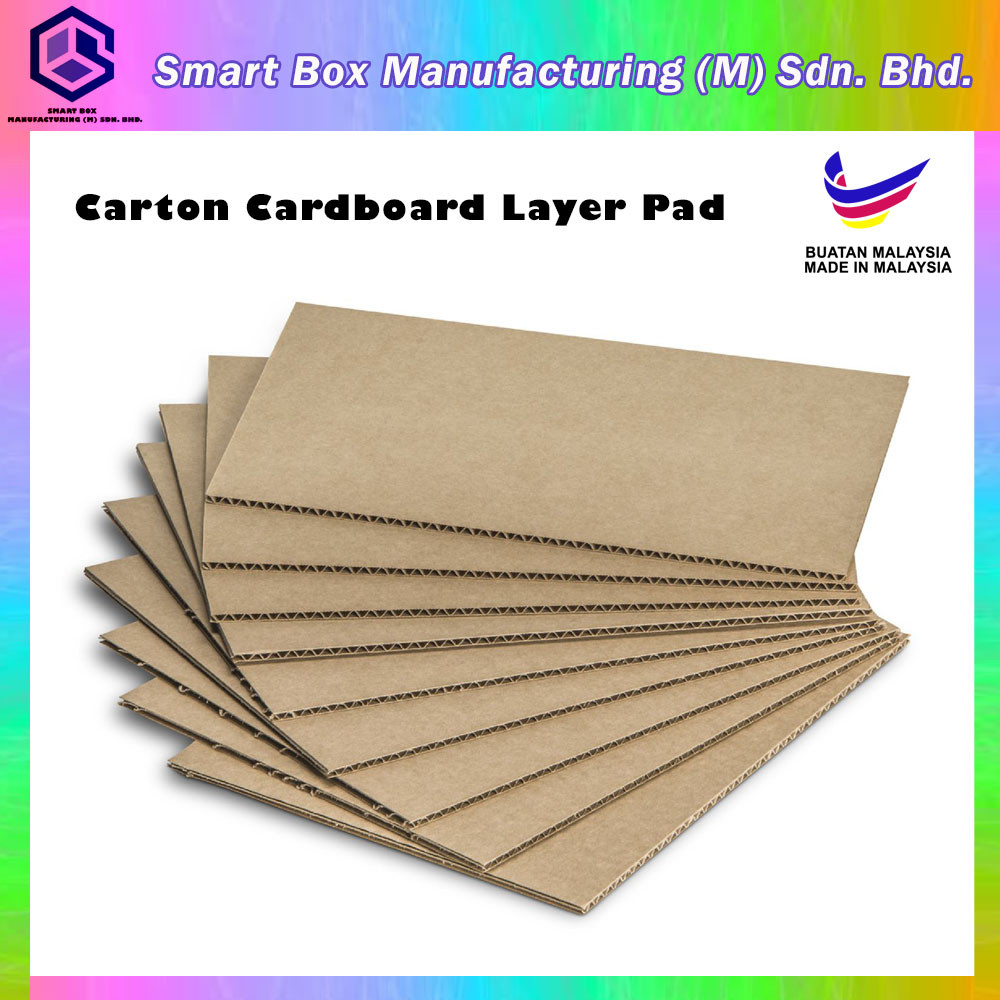 Kotak Lapik Layer Pad Packaging Box Carton Box Cardboard Packing Gift ...