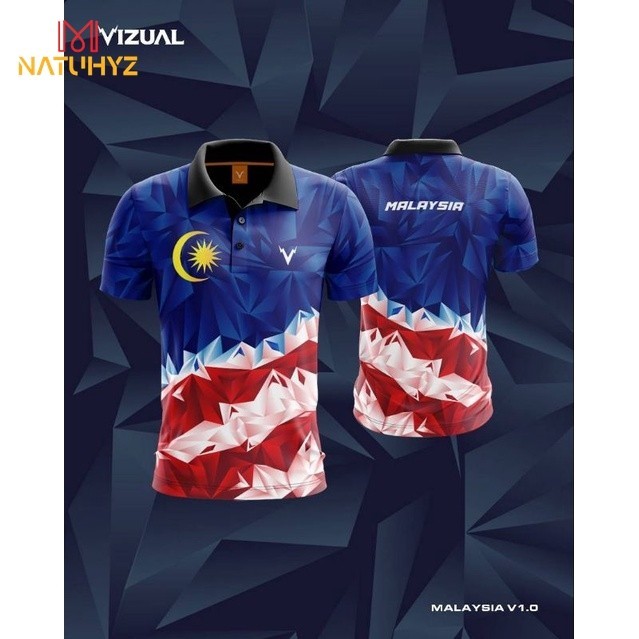 Baju Malaysia Merdeka Jersi Merdeka Corak Premium | Shopee Malaysia