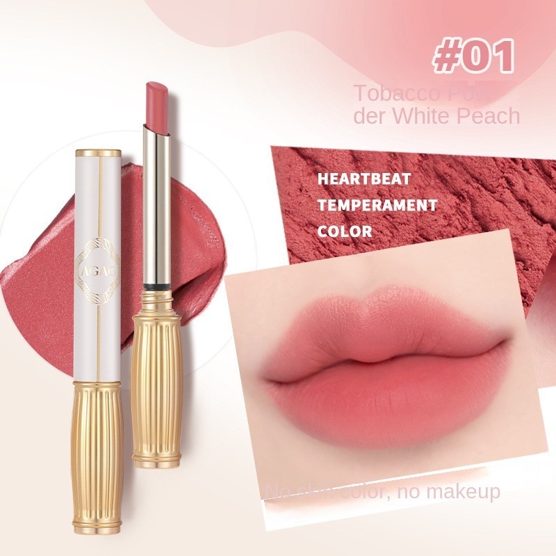 AGAG Non-stick Cup Brand Lipstick Matte Velvet Lip Gloss Makeup for ...