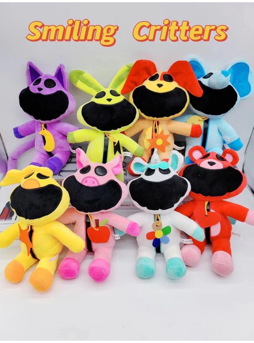Smiling Critters Plush Toy Smiling Critters Cat Nap Catnat Accion Doll ...