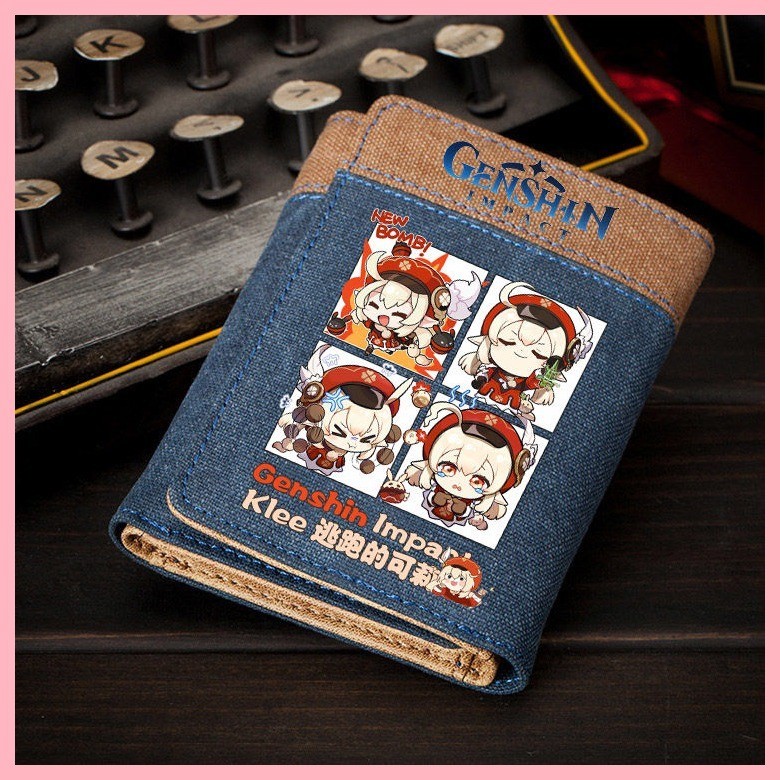 Wallet Genshin Impact Kaedehara Kazuha Raiden Shogun HuTao zhongli ...