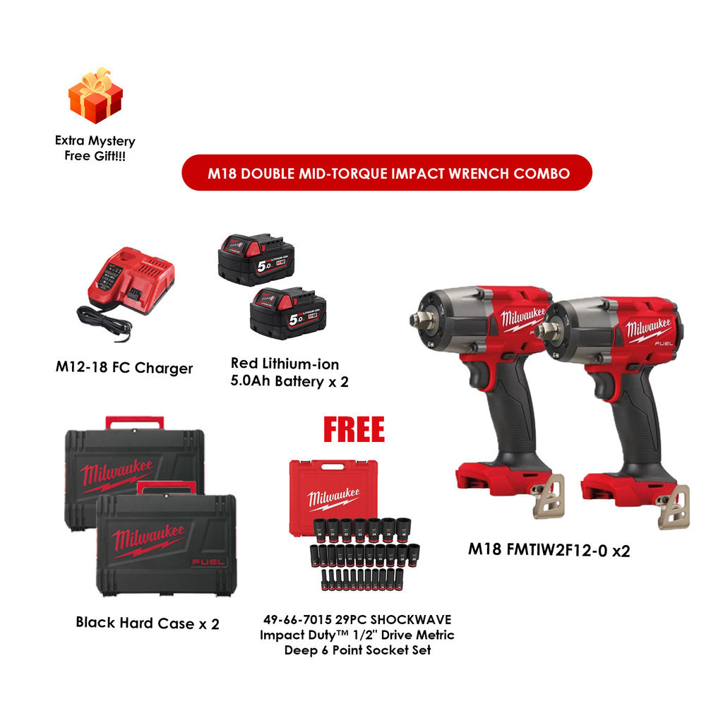 MILWAUKEE Combo Collection M12 Combo M18 Combo Essential Combo ...