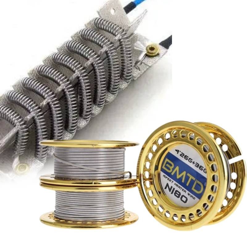 Clapton Top-grade Ni80 Heating Wire Robust Dual Tri Quad Core 5 Meter ...