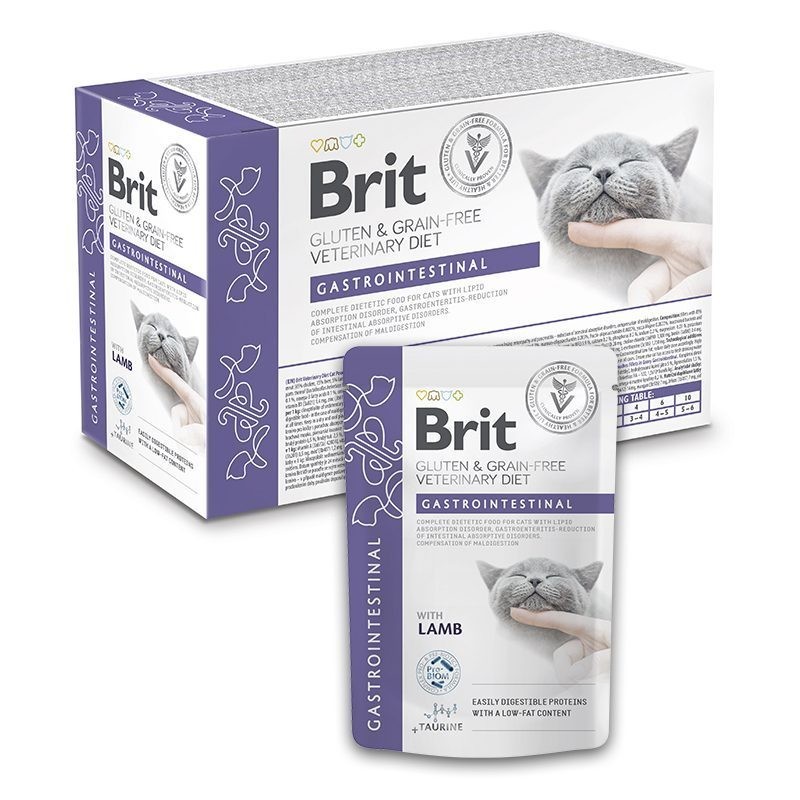 Brit Cat - Gastrointestinal Pouch Lamb (12pouch) | Shopee Malaysia