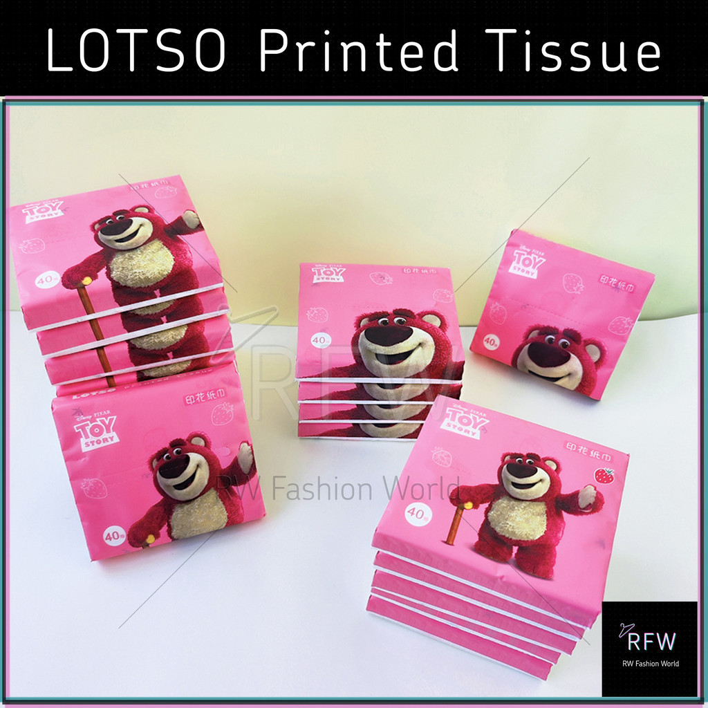 LOTSO Printed Tissue(40pcs) Tisu Bercetak LOTSO (40pcs) | Shopee Malaysia