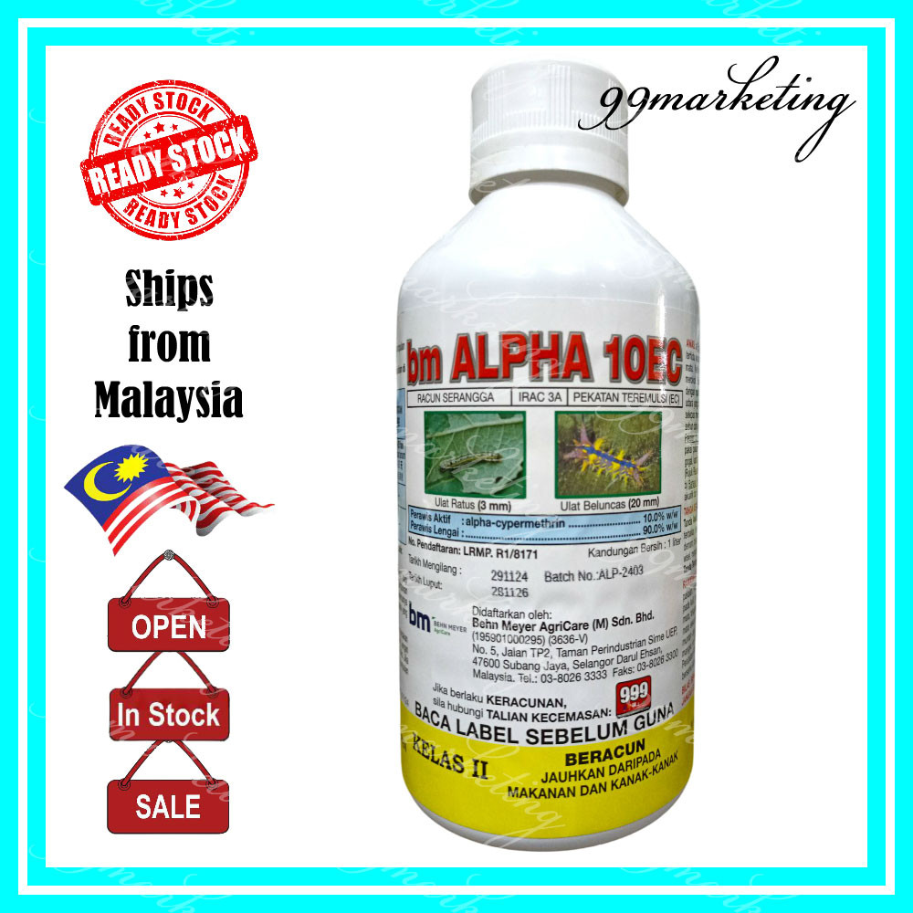Behn Meyer bm ALPHA 10EC 1L Alpha-Cypermethrin 10% Racun Serangga ...