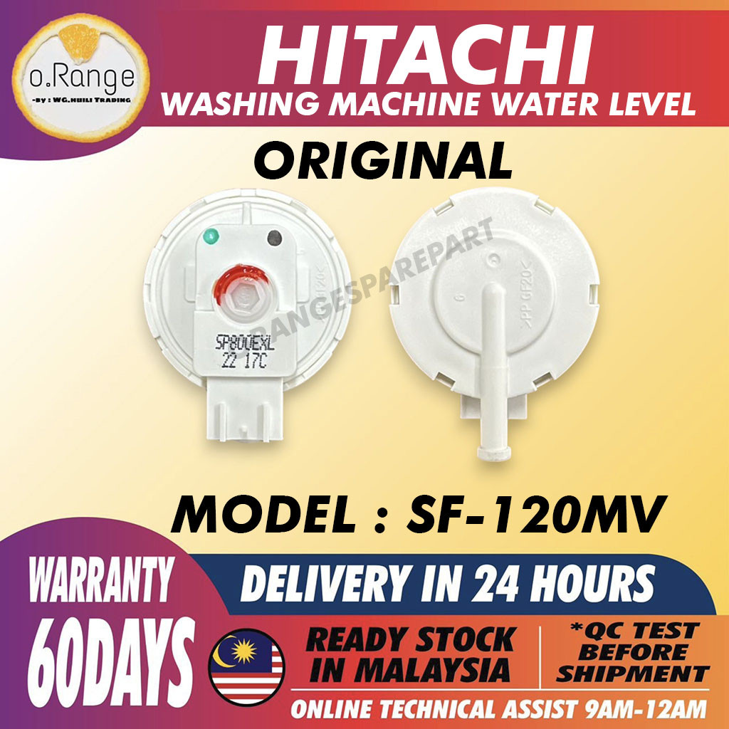 (100%ORIGINAL !!) SF-120MV HITACHI WASHING MACHINE WATER LEVEL PRESSURE ...