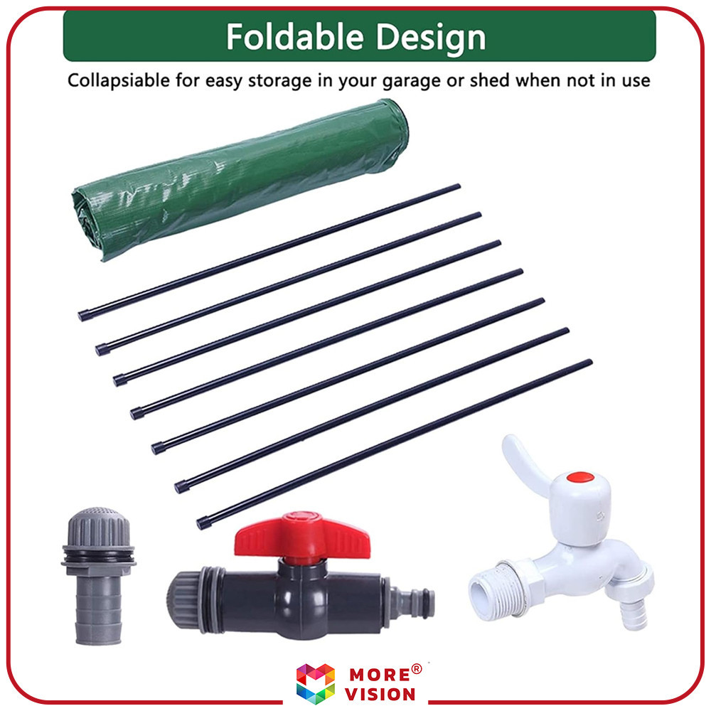 Portable Rain Barrel Water Foldable Bucket 50L/100L/200L/250L/500L ...