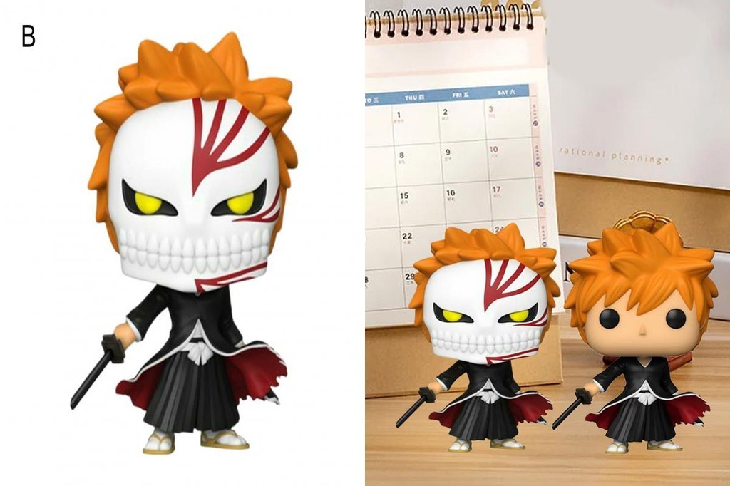 [WMP] 10cm Bleach Figures Smallest Detail Realistic Cartoon Craft Solid ...
