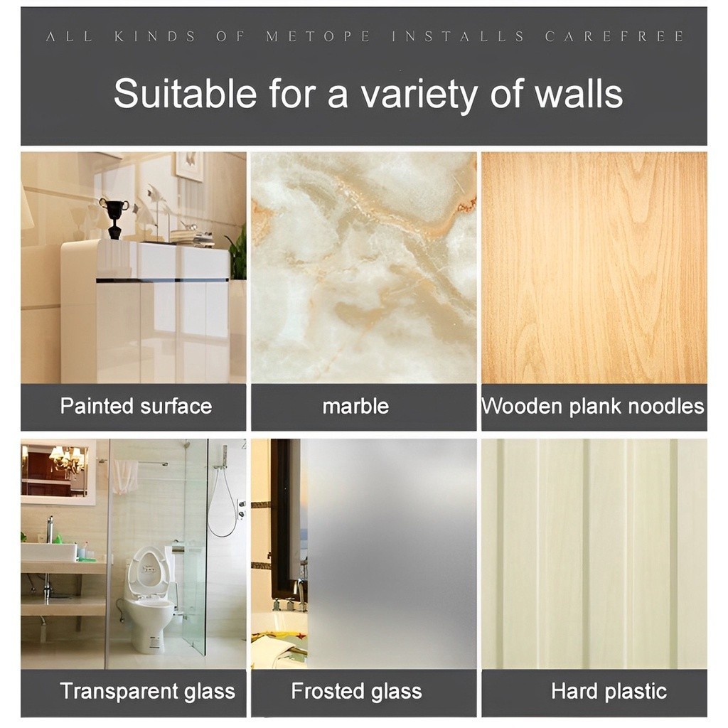 【7.2X7.2CM】Household Strong Nail Free Photo Frame Screw Stickers Hook ...