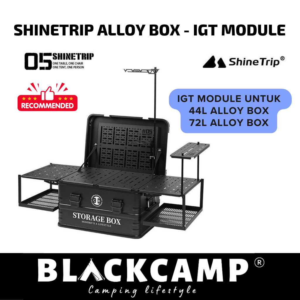 Shinetrip Alloy Box 44L 72L IGT Box Aluminum Case Lightweight Modular ...
