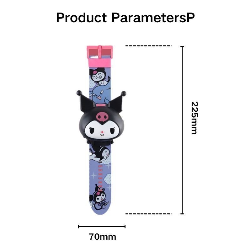 Kegllect Kids Sanrio Hello Kitty Melody Spiderman Kuromi Digital Watch ...