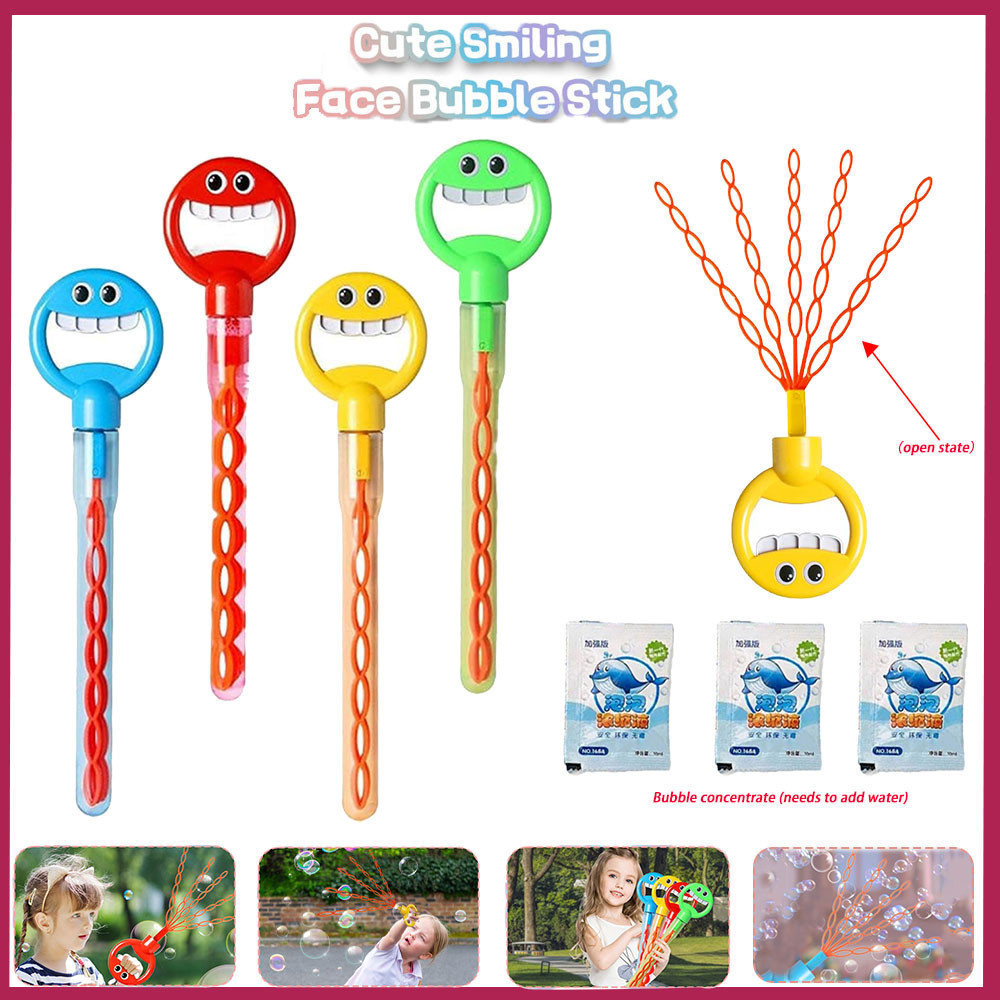 32 Holes Bubble Stick Blow Bubble Wand 5 In 1 Bubble Blowing Stick for ...