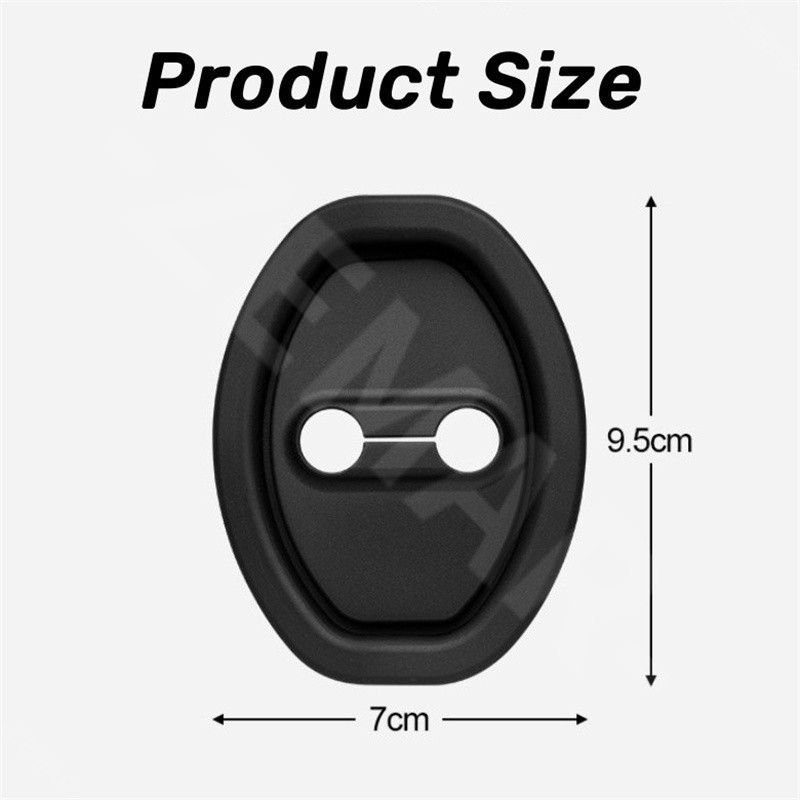 4Pcs Honda Silicone Car Door Lock Protection Cover Door Lock Shock ...