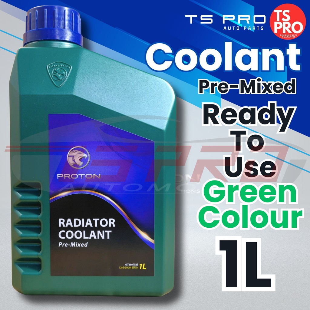 Proton Genuine PW991239-1L Coolant (Ready to Use) [ Green Colour ] 1L ...