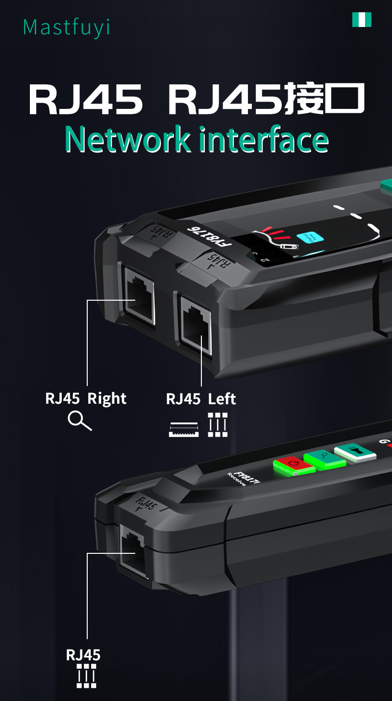 Multi-function Network Cable Tester Lan Check Wire Tracker Length ...