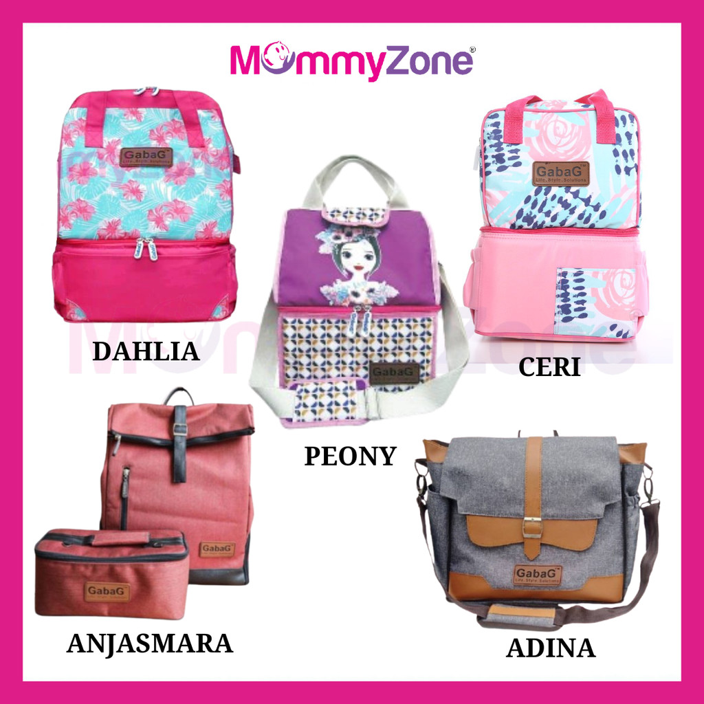 GABAG - BACKPACK / BIG POP SERIES + FREE GABAG ICE PACK ( DAHLIA / CERI ...