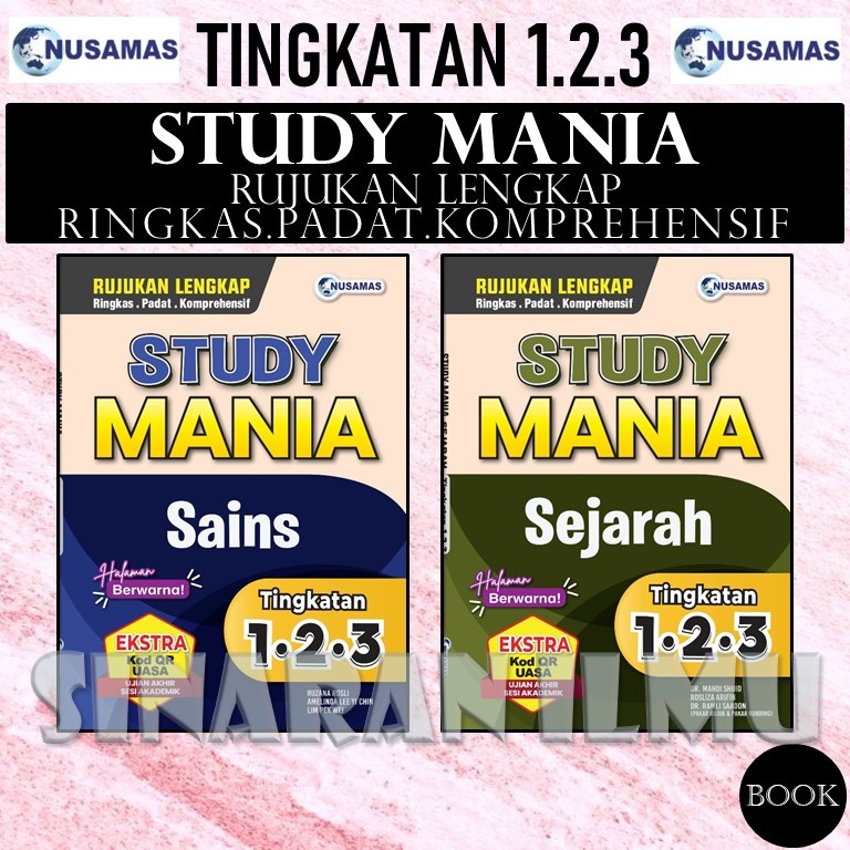 (SI)STUDY MANIA TINGKATAN 1.2.3 - SAINS | SEJARAH - RUJUKAN LENGKAP ...