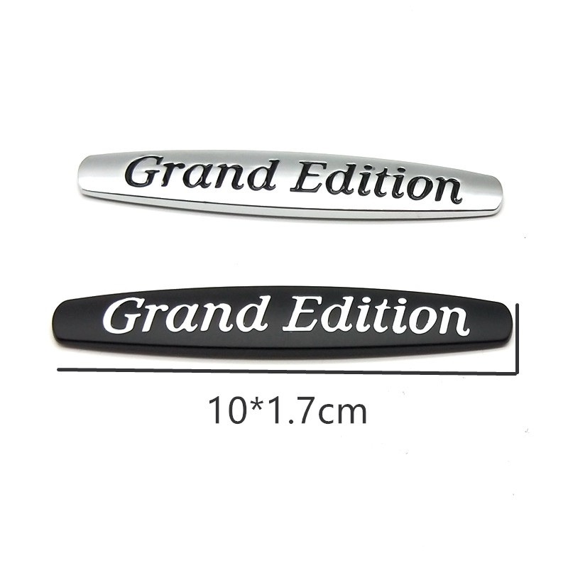 Metal Avantgarde Grand Edition ELEGANCE Logo Car Body Trunk Side Emblem ...
