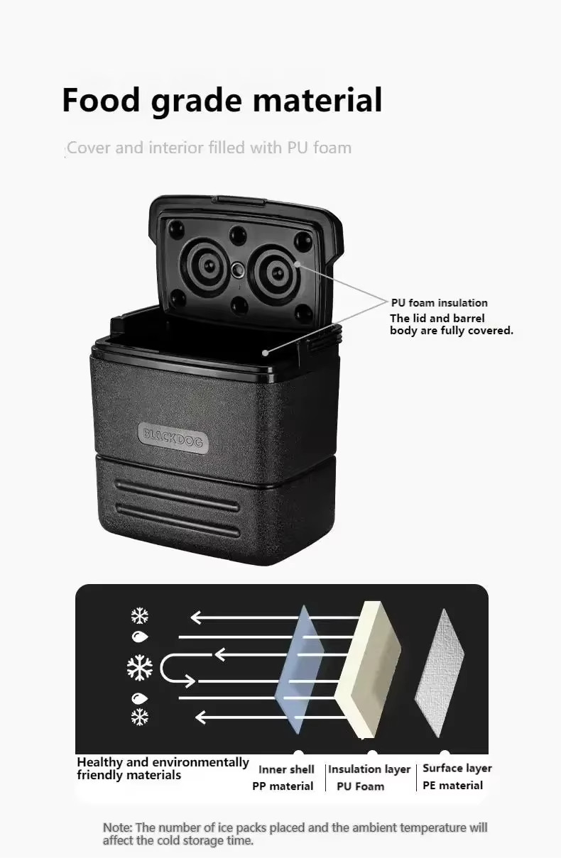 [ COD READY STOCK ] 17L BLACKDOG Camping Cooler Box Picnic Storage ice ...