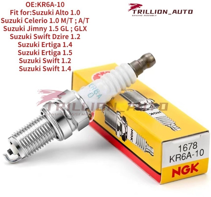 4Pcs NGK Spark Plug FOR Suzuki Alto / Celerio / Ertiga / Jimny / Swift ...