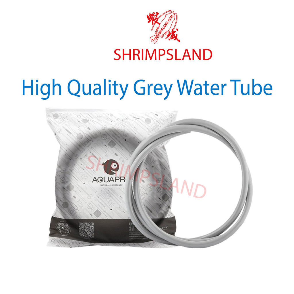 [SHRIMPSLAND] Aquarium 3-Meter Grey Color Water Hose Pipe Tube Filter ...