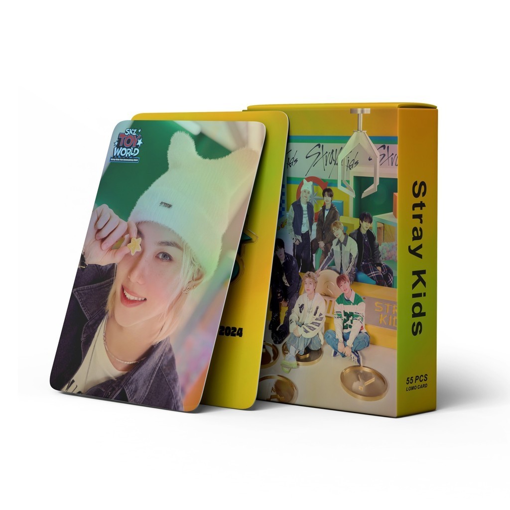 Kpop Idol Stray Kids Album SKZ TOY WORLD Photo Card Hologram High ...