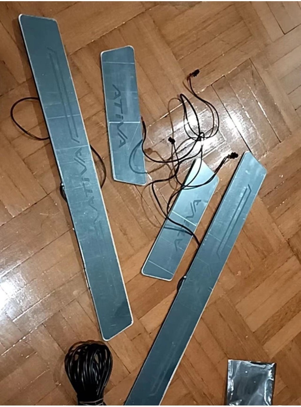 DOOR STEP LED Myvi BEZZA AXIA ATIVA 4PCS PERODUA RUNNING LIGHT BLUE LED ...