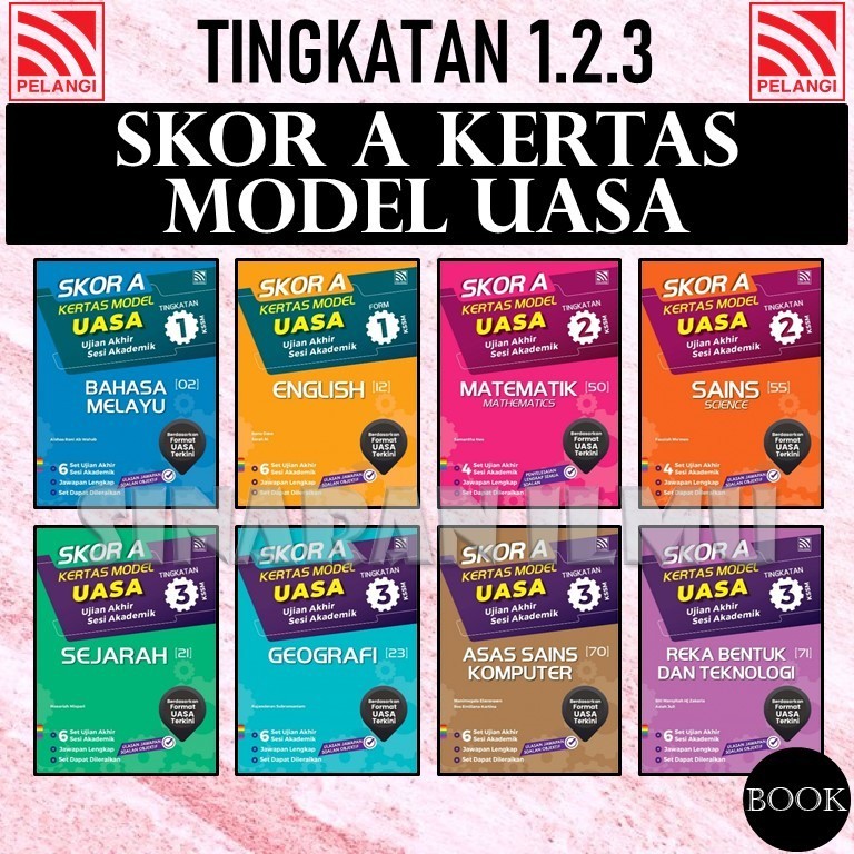 (SI)SKOR A KERTAS MODEL UASA TINGKATAN 1 2 3 KSSM 2024 - PELANGI ...