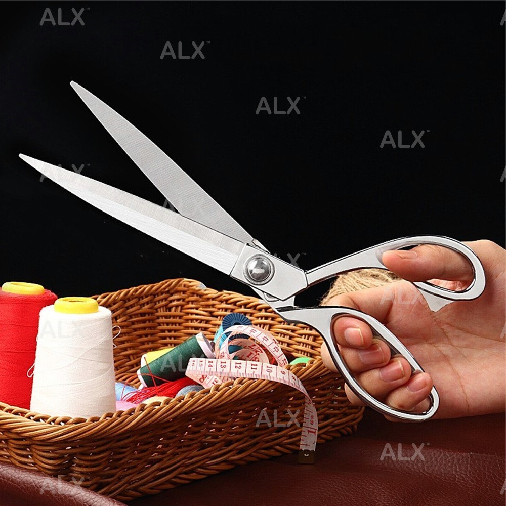 ALX Professional Tailor Scissor 8.5/9/5/10.5 Inch Stainless Steel ...