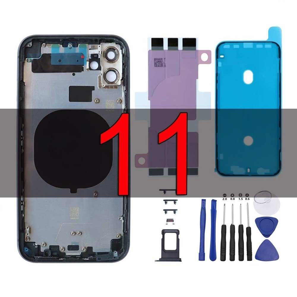in stock OEM Housing Replacemet For iPhone 11 Backshell Middle Frame ...