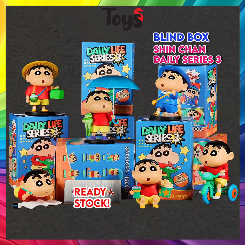 ⚡Toyss Shin Chan Series 3 Blind Box Shin Chan Figure Blind Box Shinchan ...