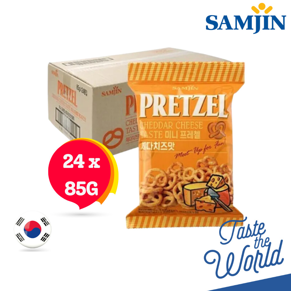 SAMJIN MINI PRETZEL 85G x 24 | Shopee Malaysia