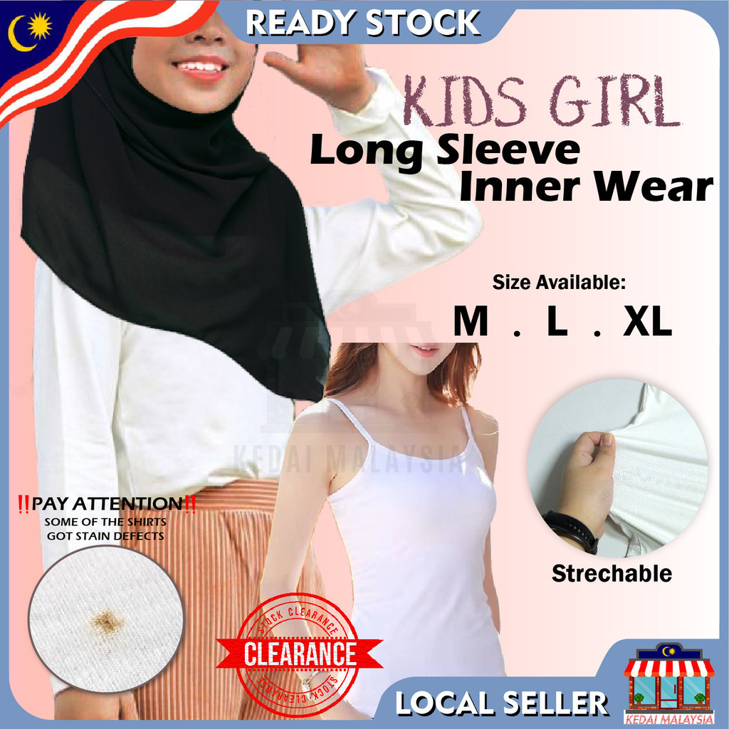[Clearance Stock] Kids Girl Inner Wear/ Singlet/ Undershirt Perempuan # ...
