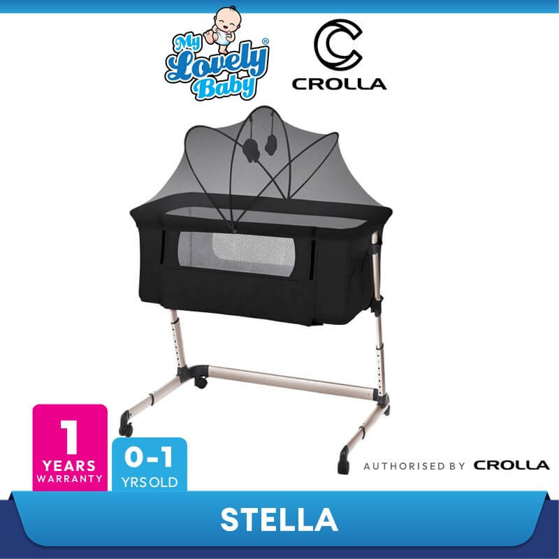 Crolla Stella Bedside Cot (New Born to 9kg) | Shopee Malaysia