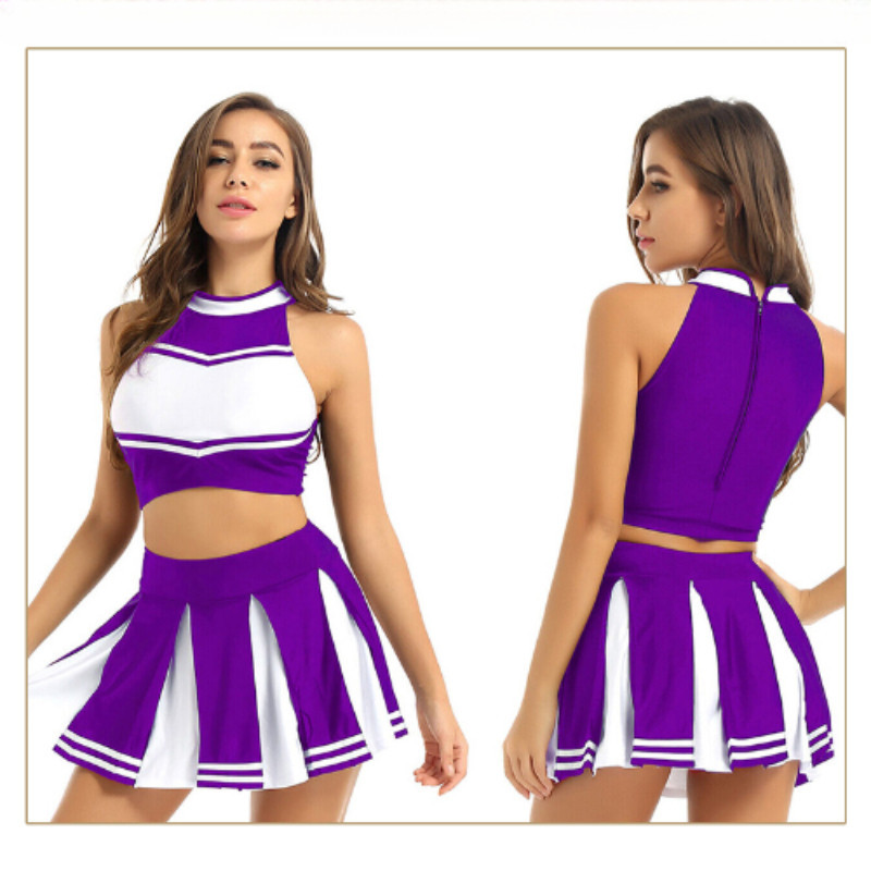 High School Glee Club Girl Cheerleader Costume Glee Style Cheerleading ...