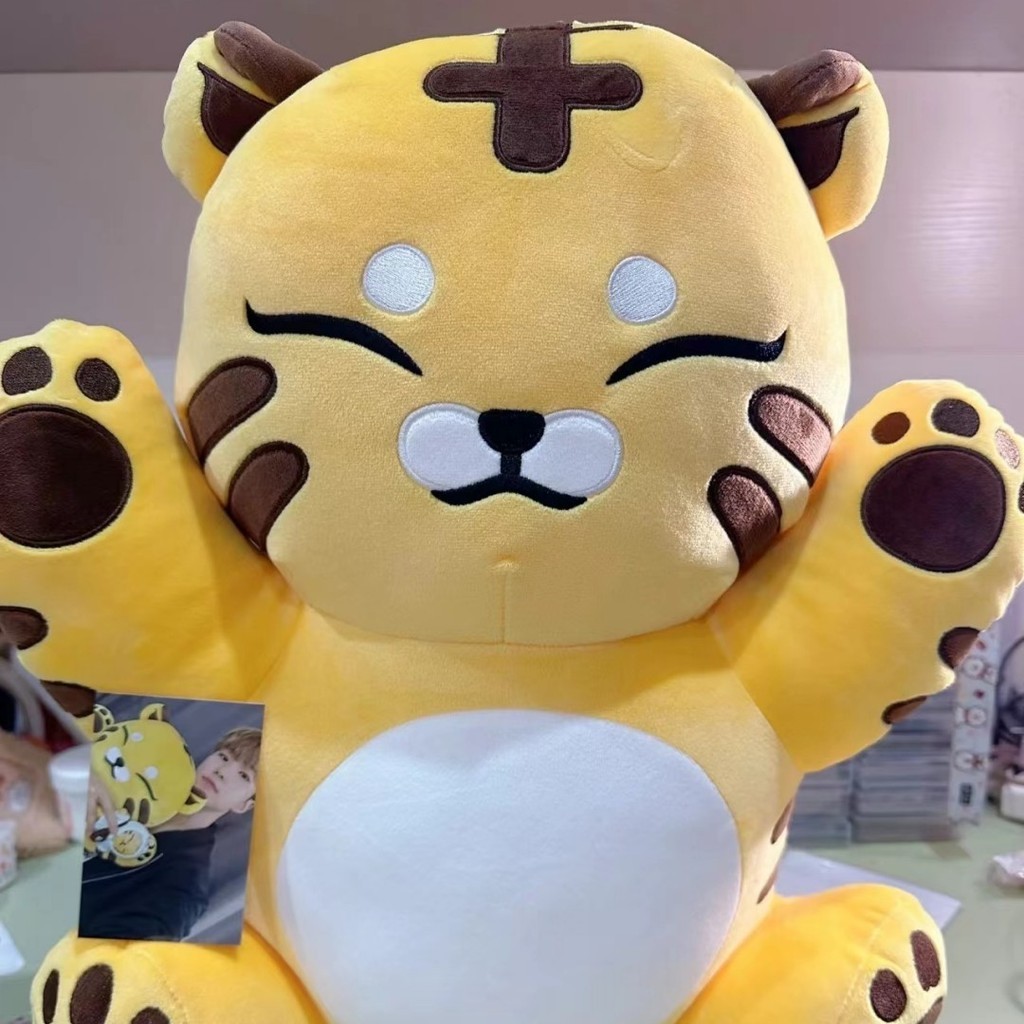43cm Kpop Idol SEVENTEEN HOSHI Plush Toy TAMTAM Dolls Stuffed Tiger ...