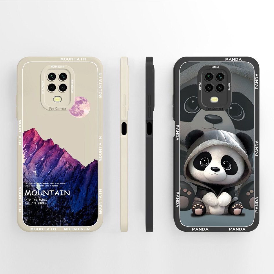 Phone Case For Redmi Note 9 Pro Max 9S 9T Power 4G Casing Fashion Panda ...