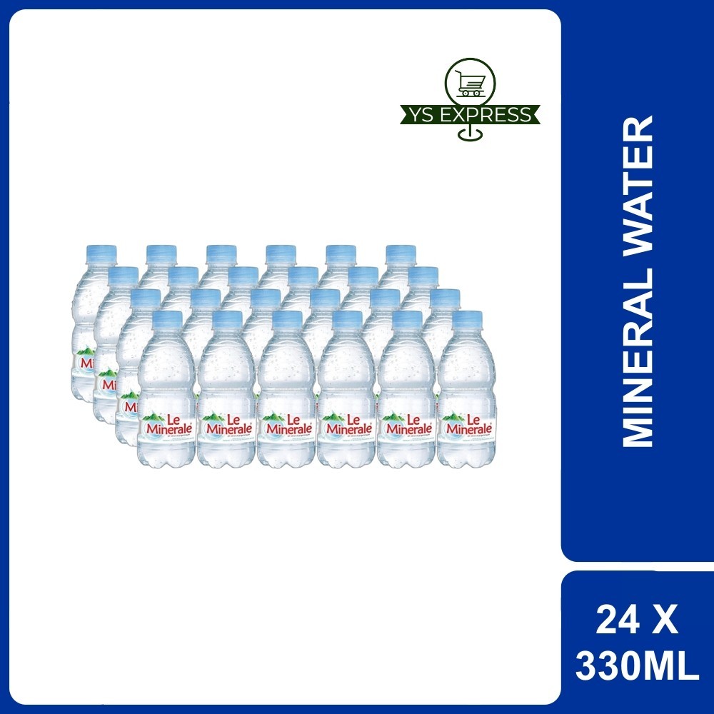 LE MINERALE Natural Mineral Water 24X330ML | Shopee Malaysia