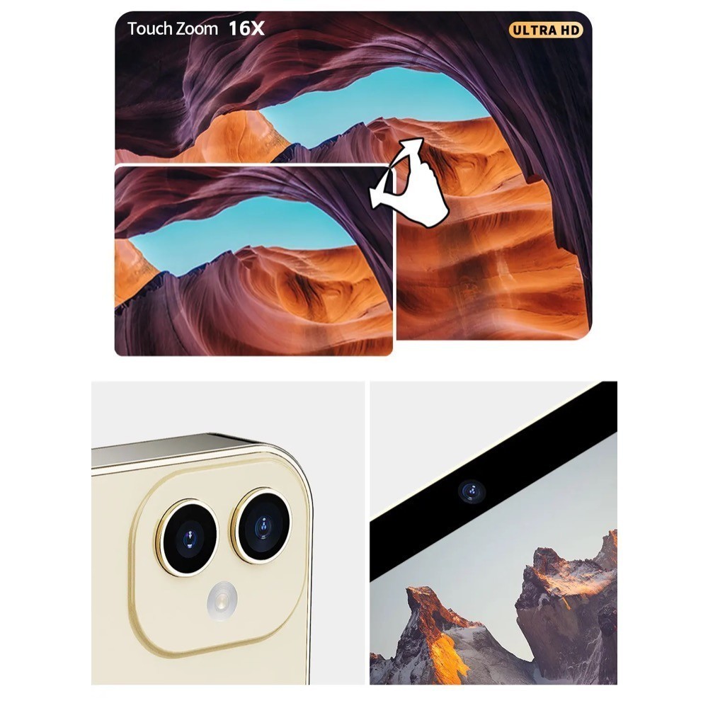 Triple Camera CCD 3-inch Touch Screen High-Definition Digital Camera ...