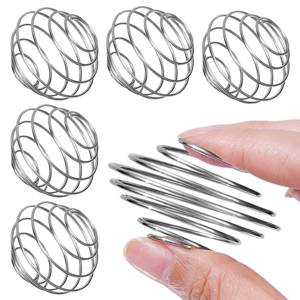 5/10/15Pcs Milkshake Protein Shaker Balls - Stainless Steel Spring Ball ...