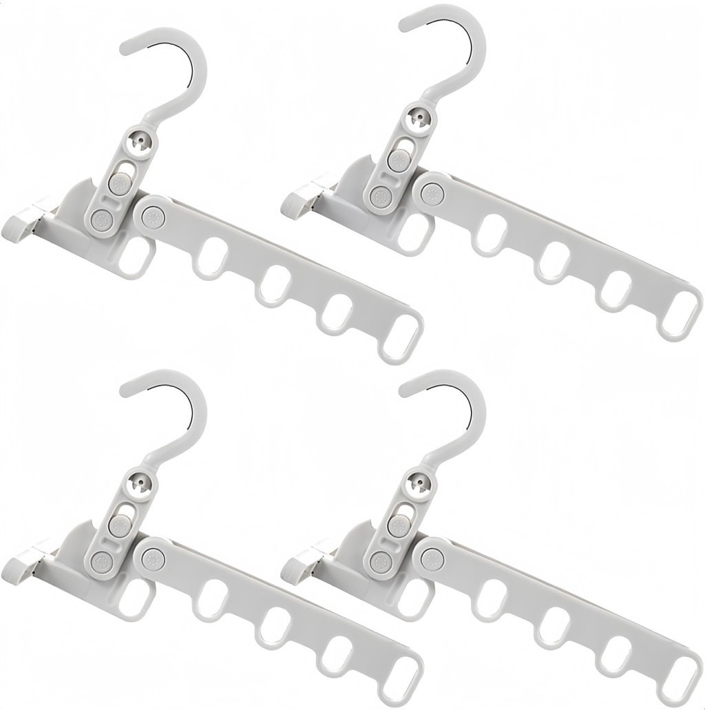 Multifunctional Wall Mounted Retractable Portable 5 Holes Foldable ...