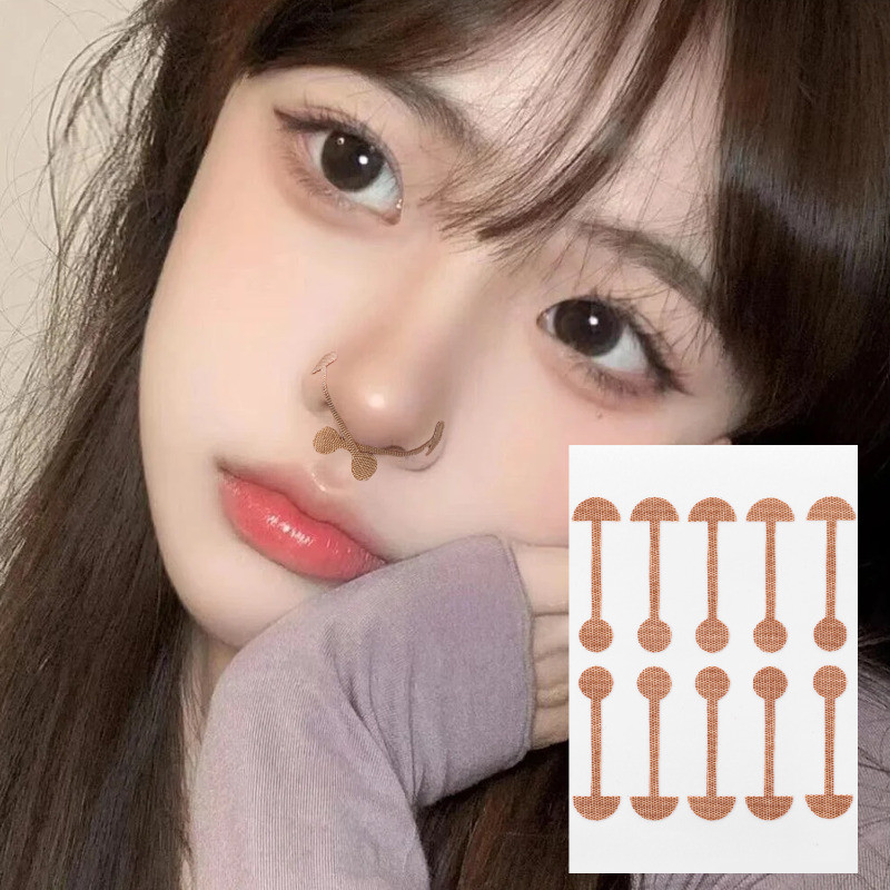 50 Stickers Nose Contouring Beauty Patches - Nose Shrink Stickers ...