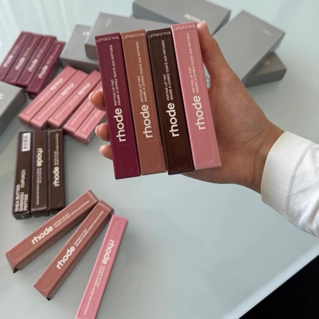 Rhode Hailey Peptide Lipstick Lip Moisturizing Tinted Lip Balm ...